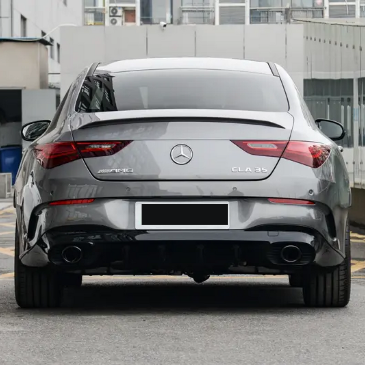 Mercedes CLA W118 Spoiler Gloss Black AMG Style – Carbon Accents