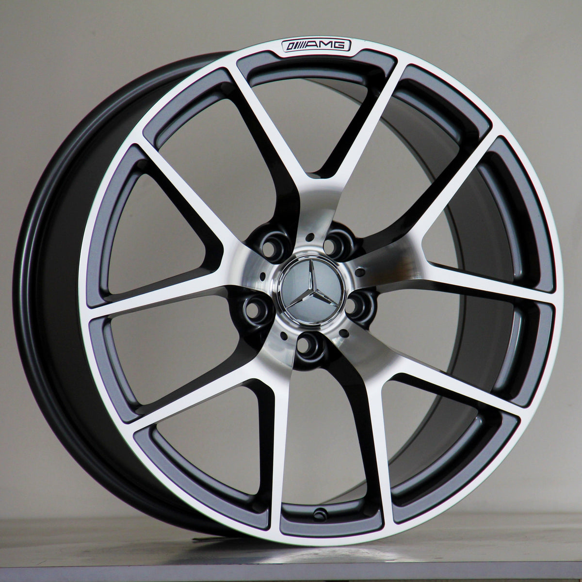 Mercedes E Class W213 C238 Alloy Wheels Diamond Cut AMG Style – Carbon ...