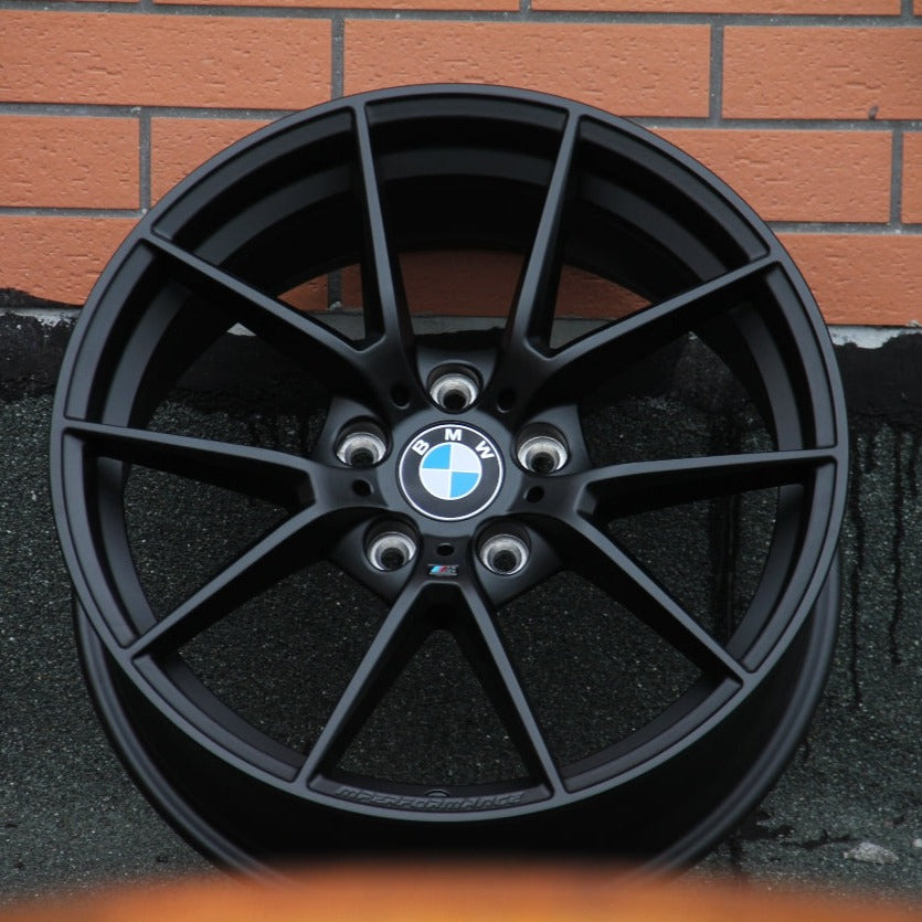 BMW 3 Series F30 F31 Alloy Wheels Satin Black 763M M3 CS Style – Carbon ...