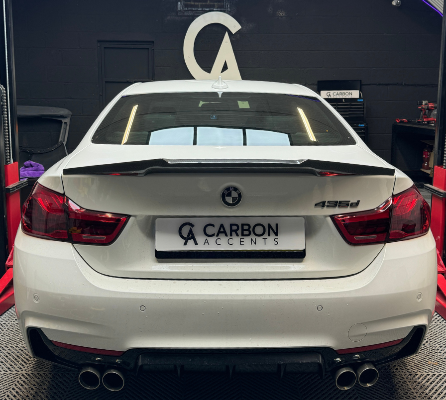 BMW 4 Series F32 Spoiler Dry Carbon Fibre M4 Style – Carbon Accents