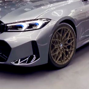 BMW 1 Series F40 18" Alloy Wheels Gloss Black 1000M Style – Carbon Accents