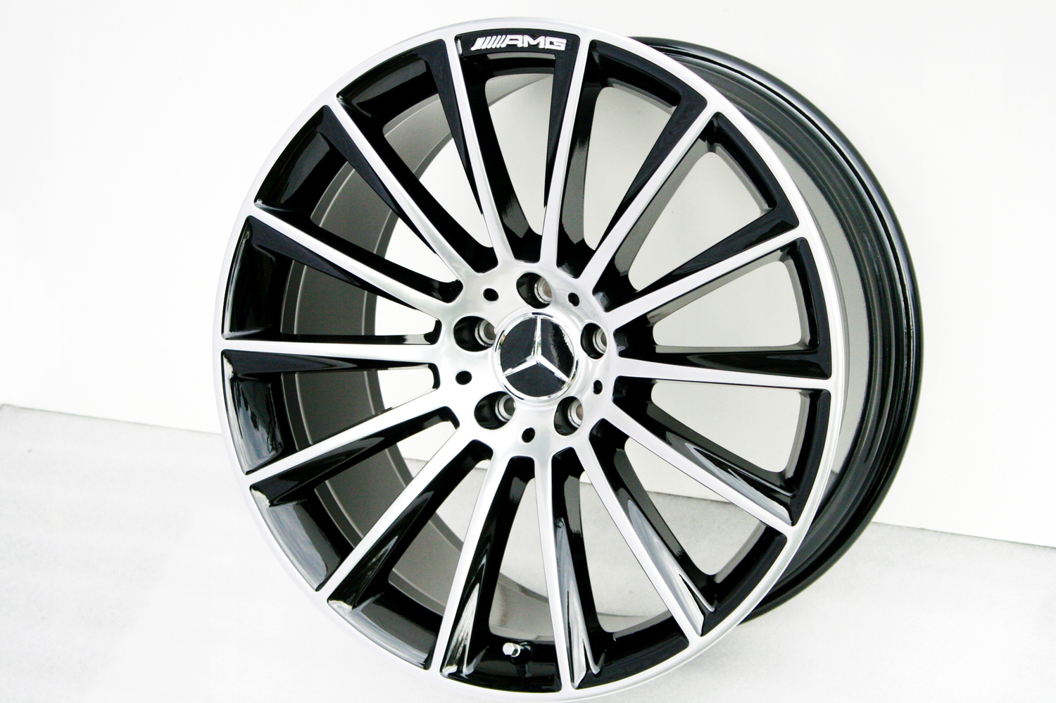 Mercedes C Class W205 C205 Alloy Wheels Diamond Cut Turbine Style ...