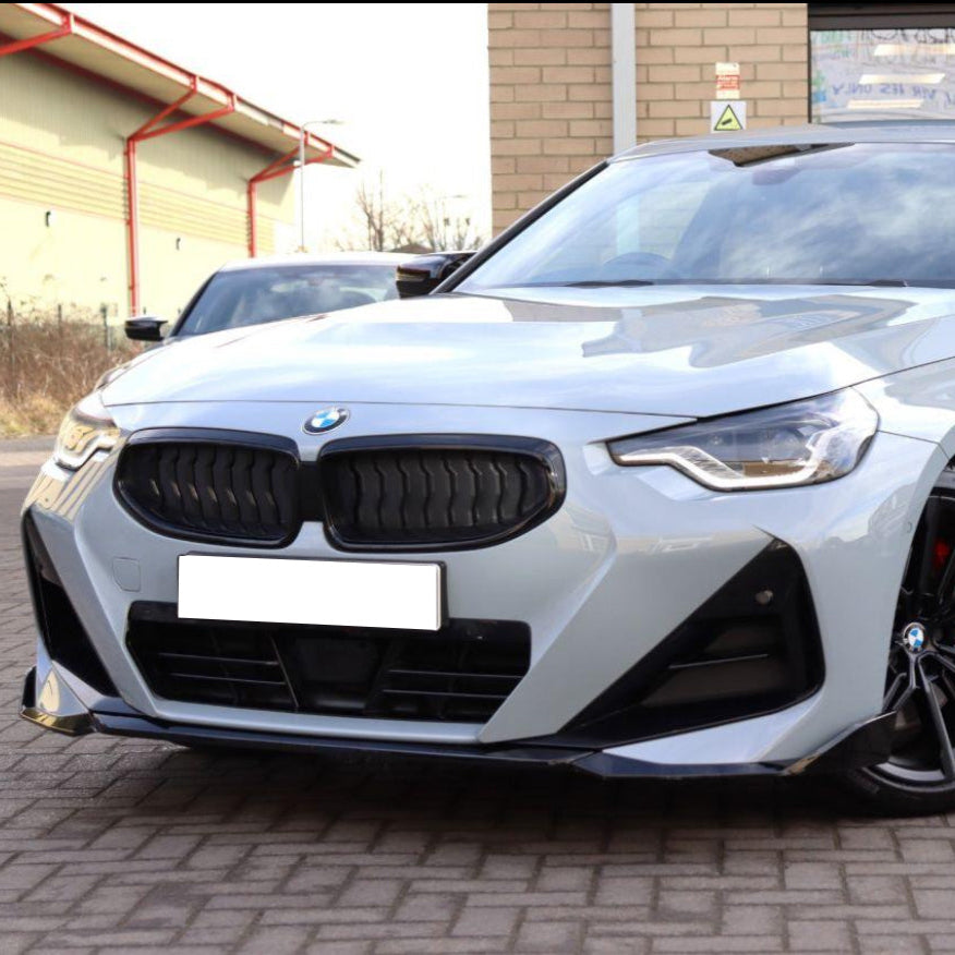 BMW 2 Series G42 Body Kit Gloss Black MP Style – Carbon Accents