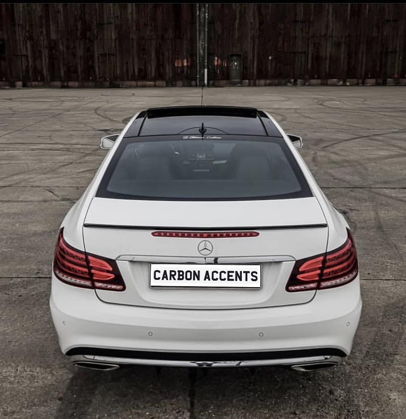 Mercedes E Class C207 Coupe Spoiler: Carbon Fibre AMG Style – Carbon ...