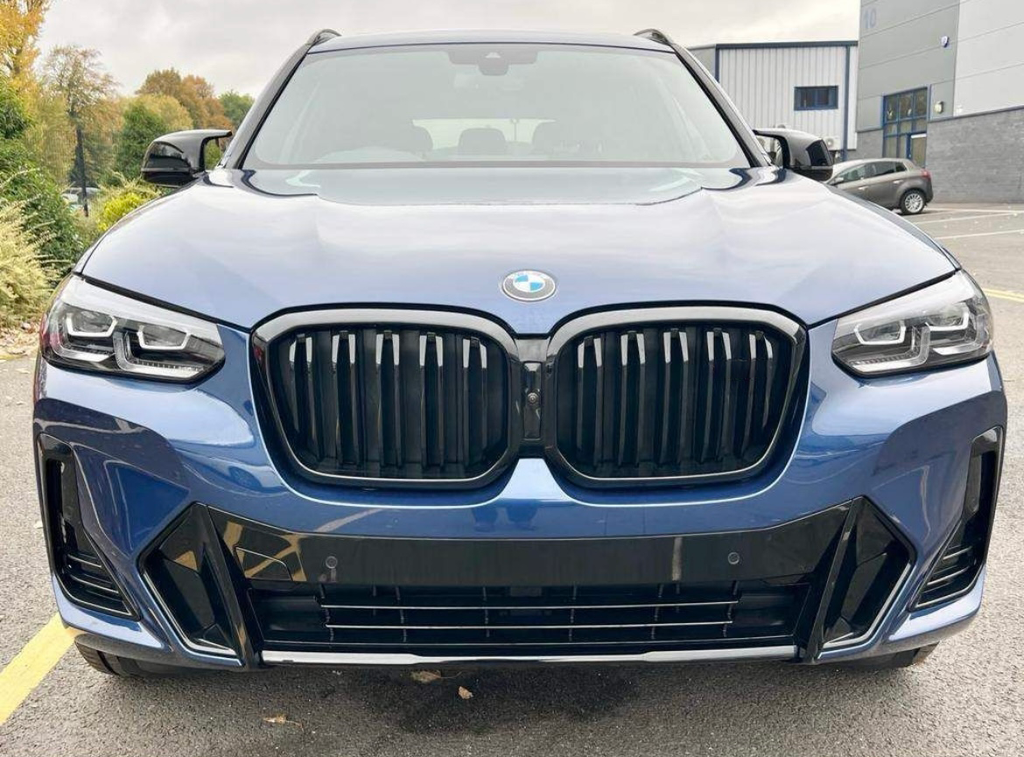 BMW X3 G01 Double Slat Grill Gloss Black – Carbon Accents