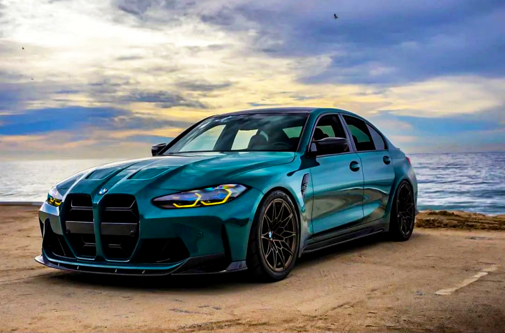 BMW M3 G80 Front Splitter Carbon Fibre Performance Style – Carbon Accents