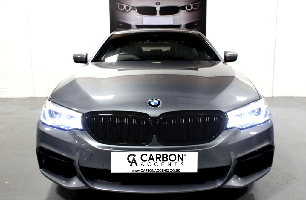 BMW 5 Series G30 G31 Front Grill Gloss Black Double Slat 2020+ – Carbon ...