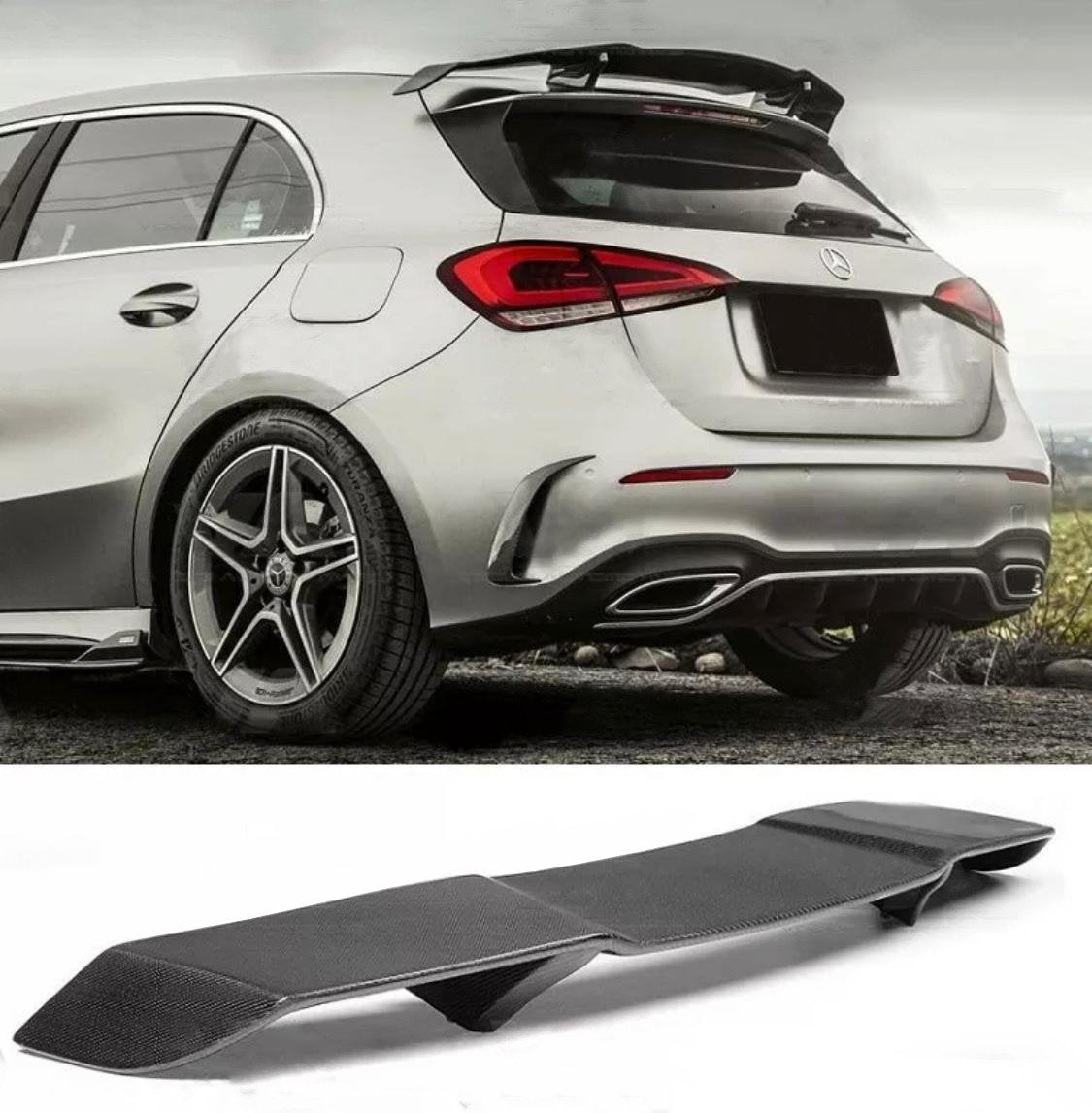 Mercedes A Class W177 Spoiler: Carbon Fibre A45 Aero Style – Carbon Accents